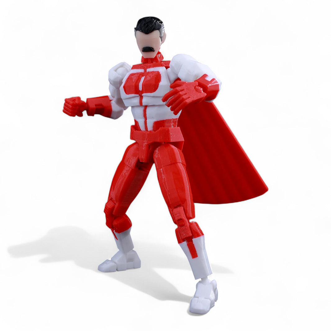 Invincible Action Figure Collection – Mark, Atom Eve & Omni-Man ...