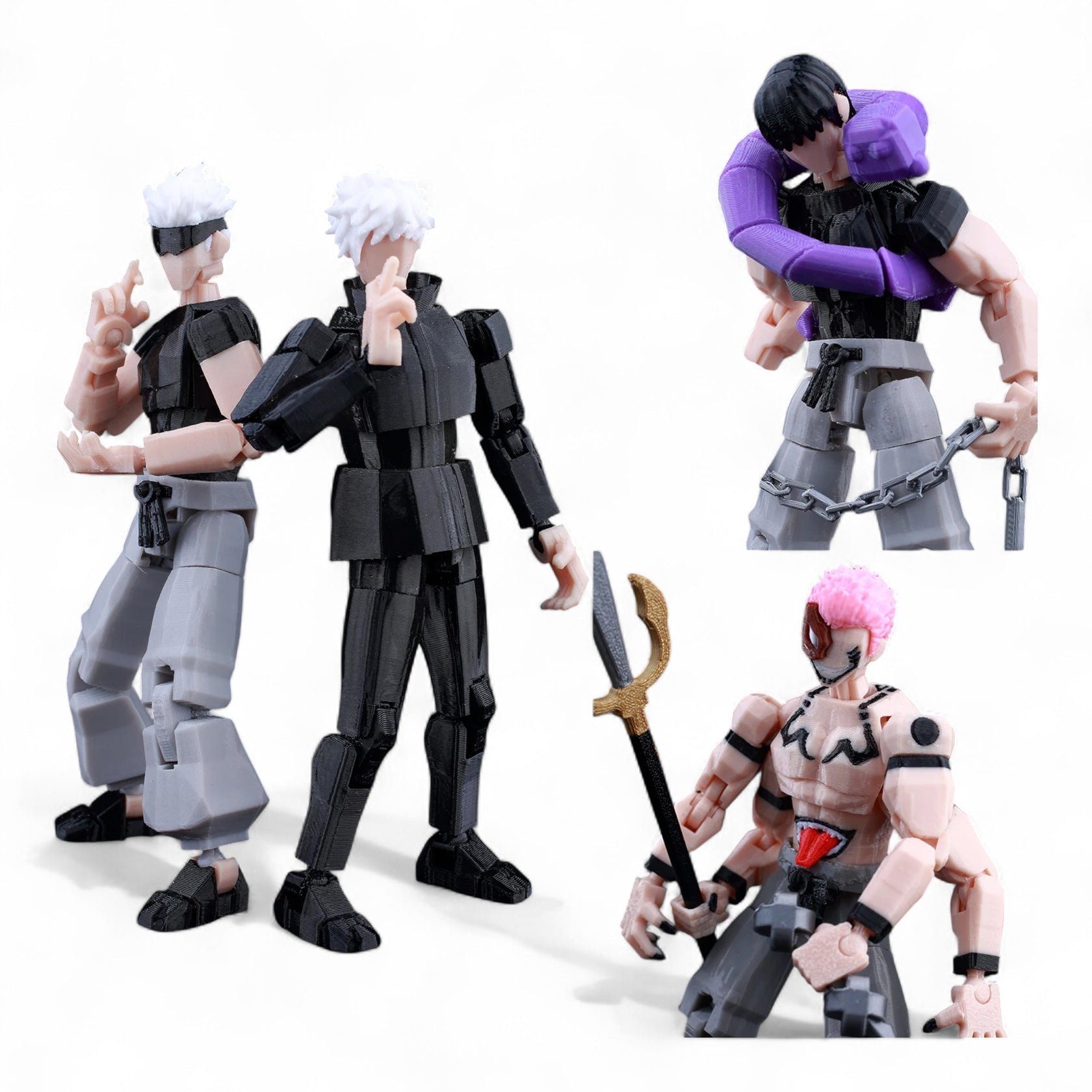 Satoru Gojo Figure – Titan13-Poseable Toy | Jujutsu Kaisen – Epic13Toys