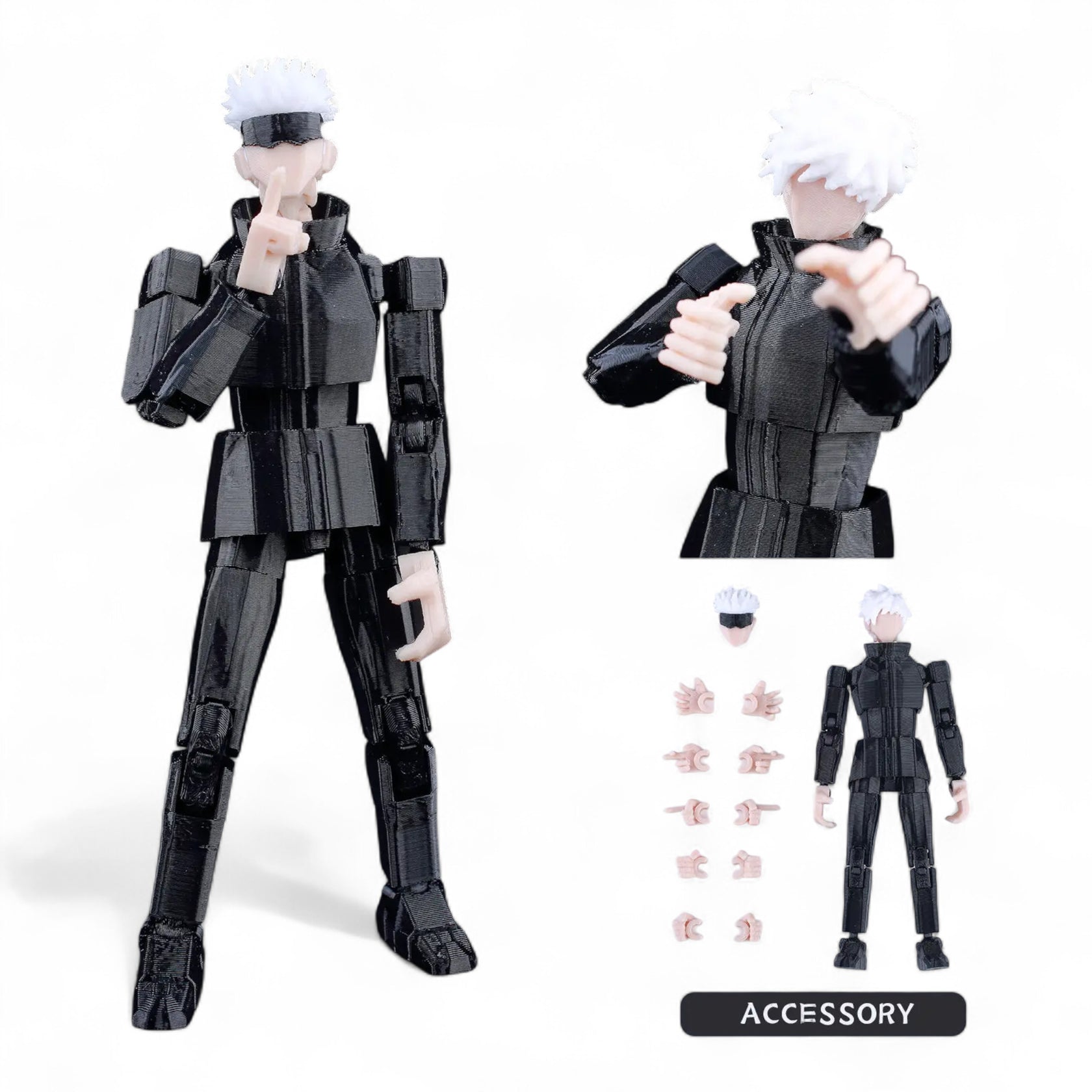 Satoru Gojo Figure – Titan13-Poseable Toy | Jujutsu Kaisen – Epic13Toys